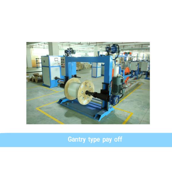 Quality 120mpm Breakout Fiber Optic Cable Production Line Cage Stranding Type for sale