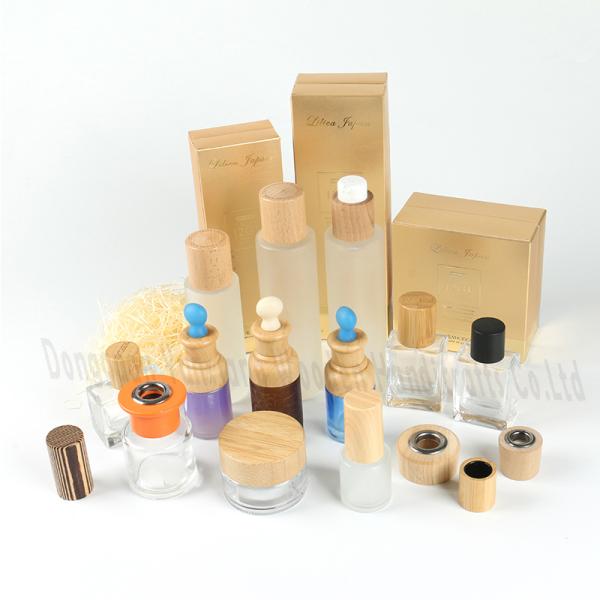 Quality Customized Wooden Perfume Bottle Lid Reed Diffuser Cap for Elegant Fragrance for sale