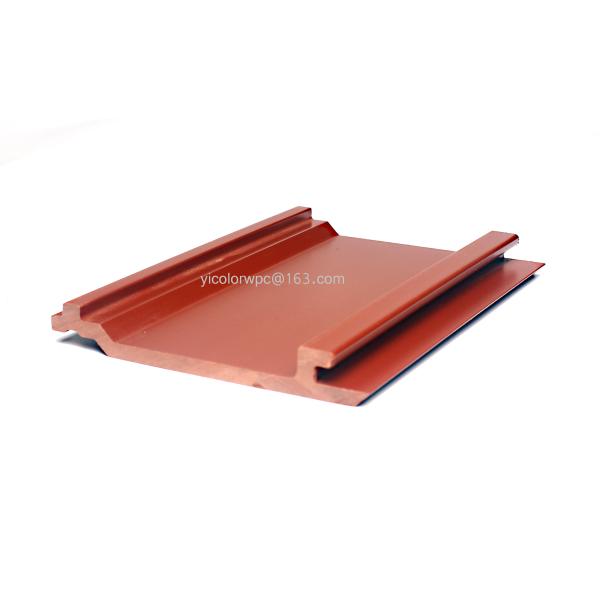 Quality Brown Classic Wpc Plastic Outdoor Floor Decking Outdoor Wpc Wall Cladding 2900mm for sale