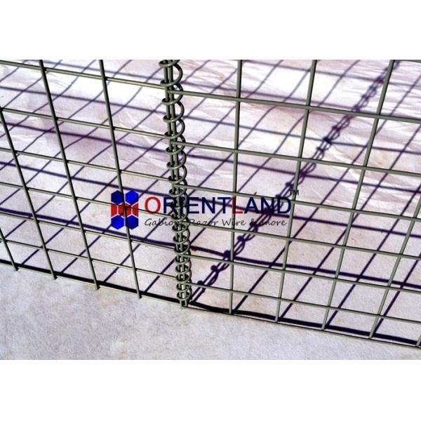 Quality Welded Wire Stone Gabion Pillars / Gabion Columns As Decorative Elements for sale