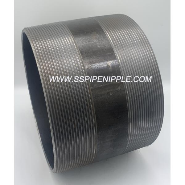 Quality Chemical Industry  Black Pipe Nipple Schedule 40 Carbon Steel Pipe for sale