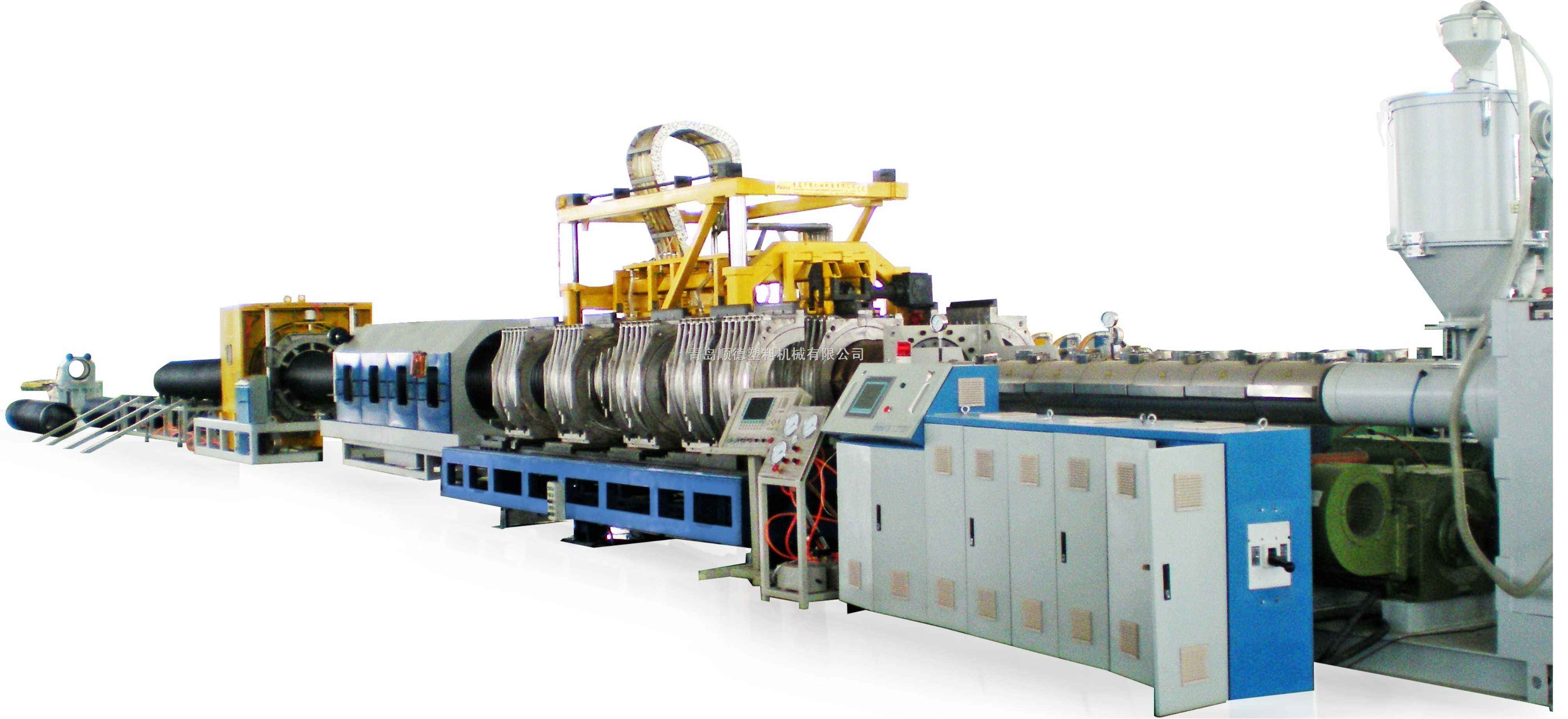 Quality PP HDPE PE Plastic Pipe Extrusion Machine / Making Machine / Production Line for sale