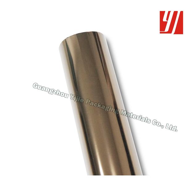 Quality Rotary Stamping PET 3 Inch Core Copper Foil Roll for sale