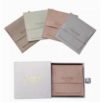 Quality Pouch Drawer Jewelry Box Flannel Bracelet Earring Packaging Box ISO for sale