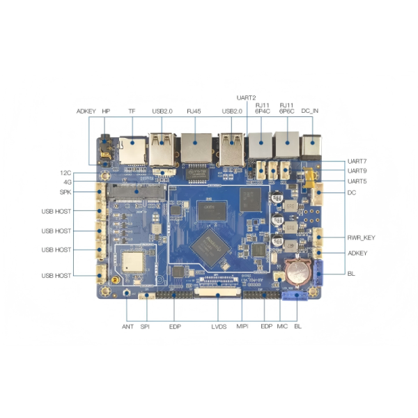 Quality Android 11 Pos Systems TTL/RS232 Optional Interface Motherboards Pos RK3566 for sale
