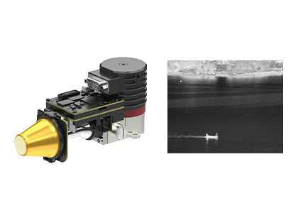 Quality High Operation Temperature 640x512 15μm MWIR Cooled Infrared Camera Module for Long-Range Surveillance for sale