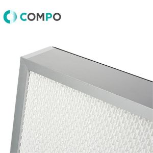 Quality Industrial Mini Pleated HEPA Air Filter Efficiency H13 H14 U15 for sale