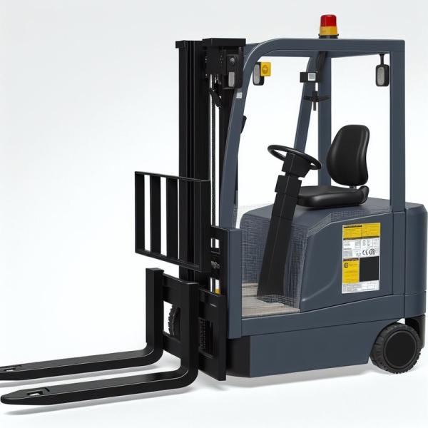 Quality Side Shifter Solid Tyres High Mast Electric Pallet Forklift With Shimadzu Pump for sale