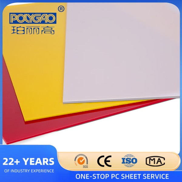 Quality Eco-Friendly Durable PC Diffusion Board with 10-Year Warranty Polycarbonate for sale