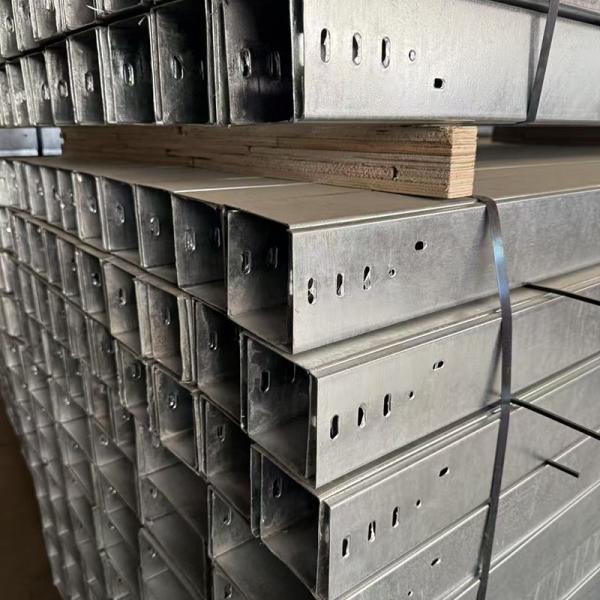 Quality Perforated Hot Dipped Galvanized Cable Tray Durable Corrosion Resistant 500/600 for sale