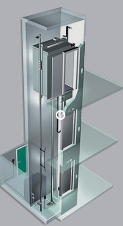 Quality Fuji MRL In Ground Hydraulic Elevator for sale