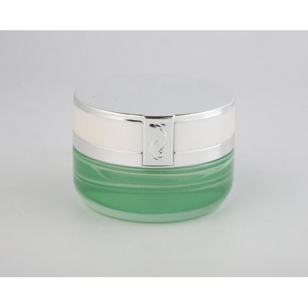 Quality Reliable Luxury Cosmetic Containers Glass Cream Jars Cosmetic Packaging for sale