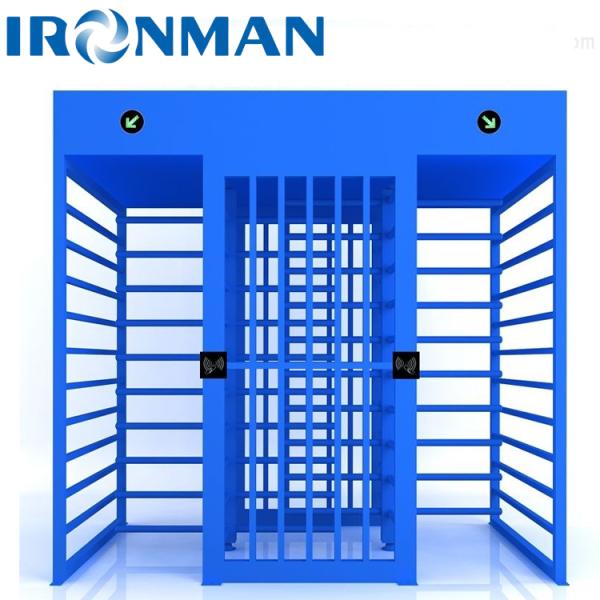Quality Rainproof Full Height Safety Turnstile Gate Stainless Steel Access Control for sale