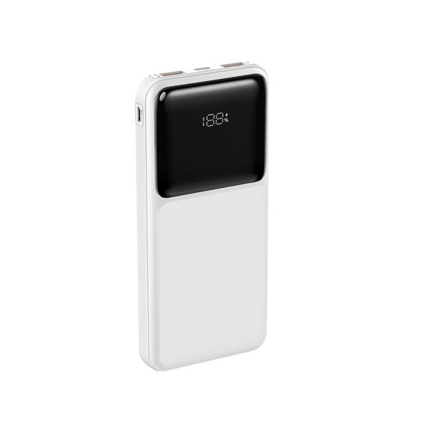 Quality ABS PC Built In Cable Power Bank 20000mAh Universal Compatibility With LED Indicator Lights for sale