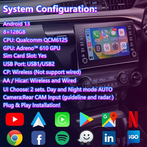 Quality Lsailt Android Navigation Multimedia Video Interface for 2019-Present Toyota for sale