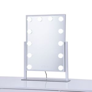 Quality OEM Durable Dressing Room Illuminated Cosmetic Beauty Vanity Mirror with LED for sale