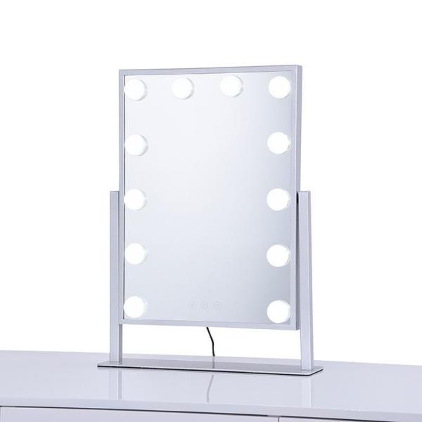 Quality OEM Durable Dressing Room Illuminated Cosmetic Beauty Vanity Mirror with LED for sale