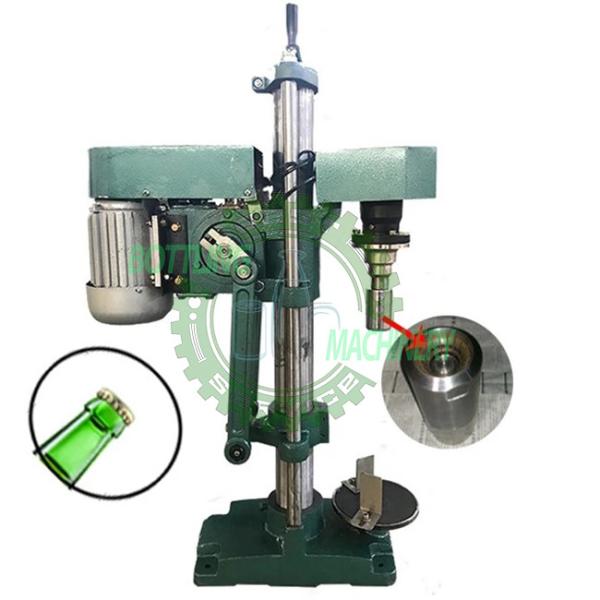 Quality Semi Auto Screw / Aluminum / Crown Capping Equipment For Mineral Water Bottling for sale