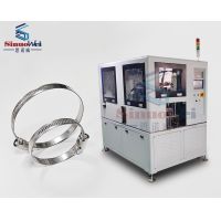 Quality 1000pcs/Hr Hydraulic Pipe Clamp Machine Germany Hose Clips Machine For Car for sale