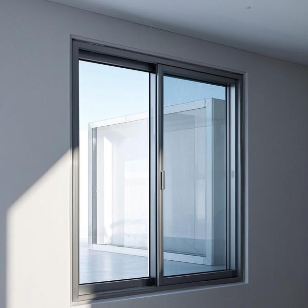 Quality Multi Point Soundproof Sliding Aluminum Window Custom Heat Insulation for sale