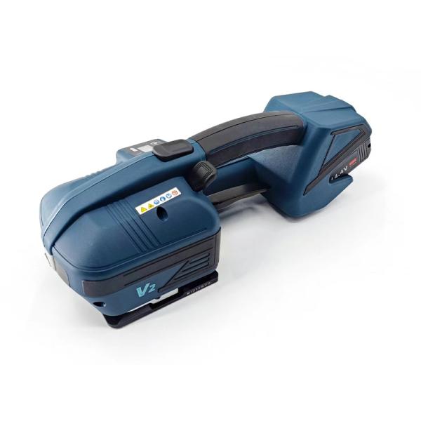 Quality Fully Automatic Electric Strapping Tool Hot Melt PET PP Small Tensioner for sale