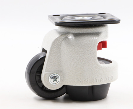 Quality 1600KG 72MM Retractable Leveling Casters Vending Machine Casters for sale