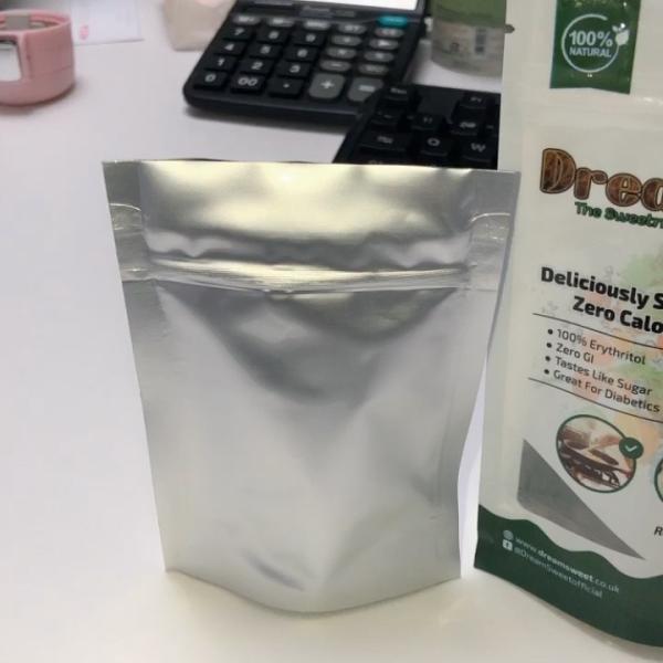 Quality OEM Holographic Stand Up Pouch for sale