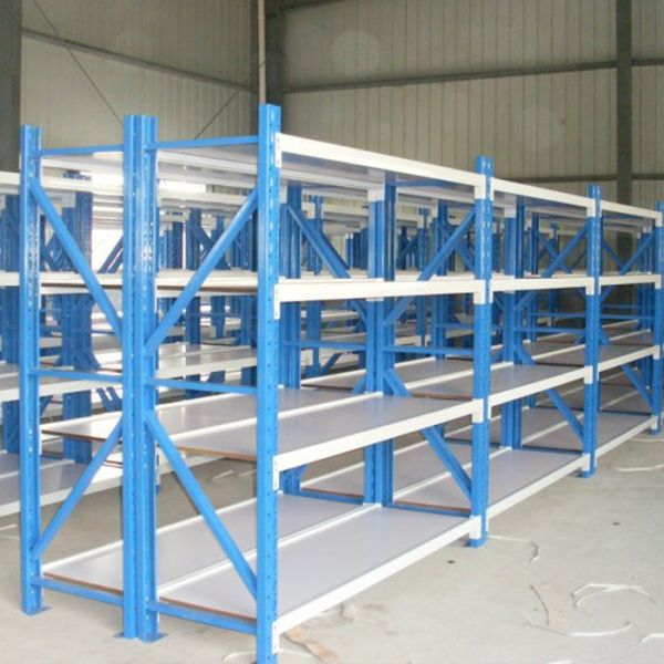 Quality Warehouse Storage Medium Duty Boltless Steel Shelving with Customized Weight Capacity for sale