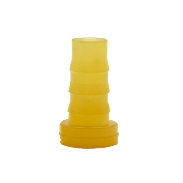 Quality Isoprene Urinary Catheter Stopper Medical Silicone Rubber Yellow for sale