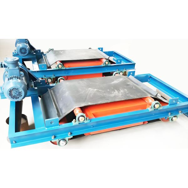 Quality Self Unloading Permanent Magnetic Iron Remover 100W for ≤500mm Wide Cement Belts for sale