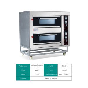 Quality Standard Gas Oven For Baking Bakery Dual Fuel Pizza Oven 860 X 665 X 230mm for sale