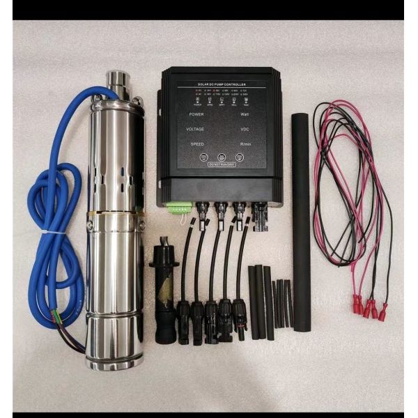 3inch Helical Rotor Solar Power Submersible Pumps Deep Well Vertical ...