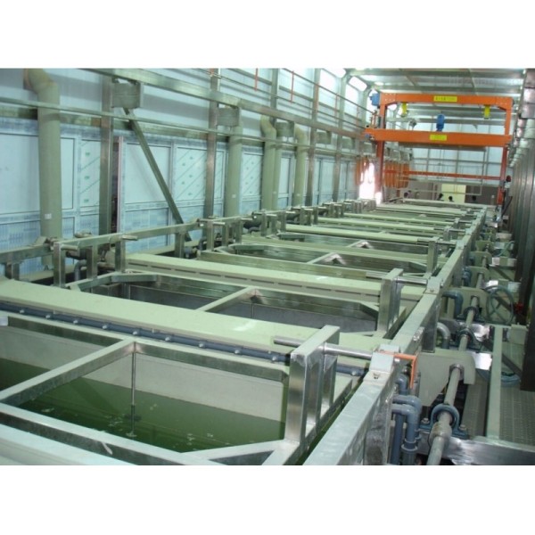Quality High-Precision Automatic Anodizing Production Line for Aluminum Component Quality Assurance for sale