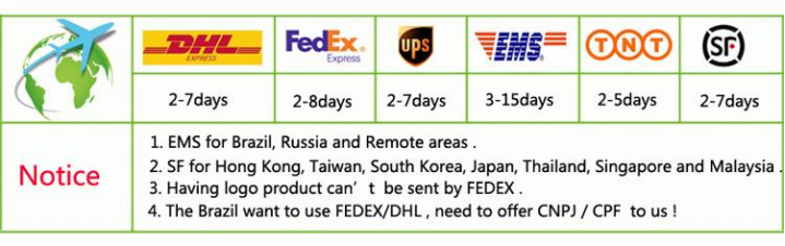 International shipping options for LCD displays