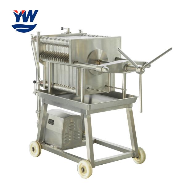Quality Stainless Steel Wine Filter Press For Juice Plate And Frame Filter Presses for sale