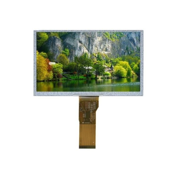 Quality Wide Operating Temperature IPS 5 Inch LCD Touch Screen 800X480 ST7262 16/18/24 Bit RGB for sale