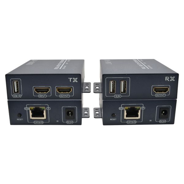 Quality 1080P 120M HDMI Extender KVM UTP Extender 148.5MHz Over Cat5E/6 Cable Optional IR for sale
