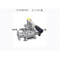 Quality Pharmaceutical DN25 Non Retention Sanitary Ball Valve for sale