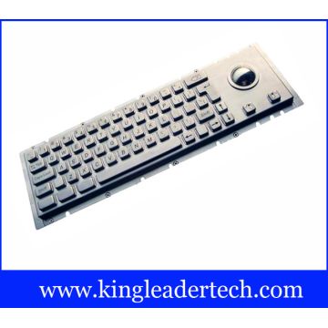 Quality Cherry Key Switch Kiosk Rugged Trackball Keyboard IP65 Panel Mounting for sale
