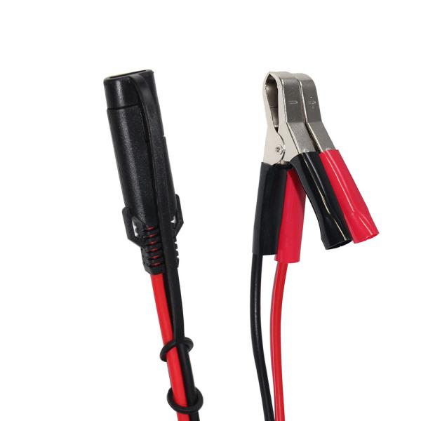Quality SAE to Alligator Clip Power Cable 12V 24V Battery Charging for sale