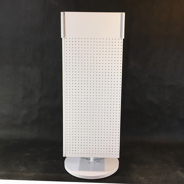 Quality H1440mm W540mm Pegboard Display Rack , Countertop Pegboard Spinner Rack Four for sale