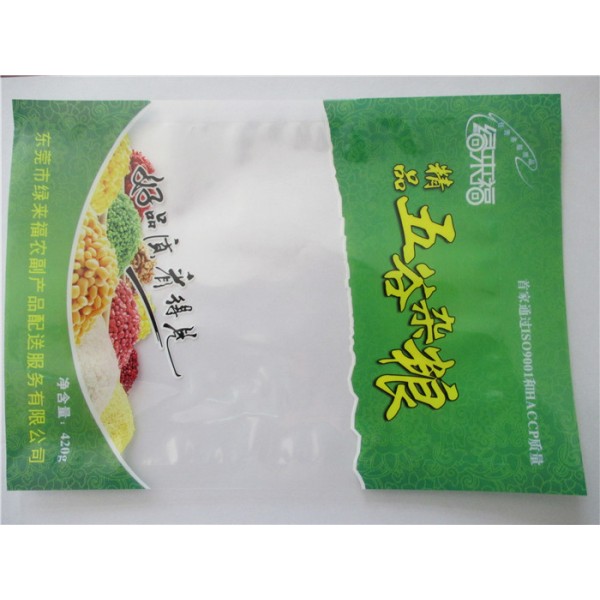 Quality Food Safe Custom Snack Packaging Bags Vivid Printing Oxygen Resistance for sale