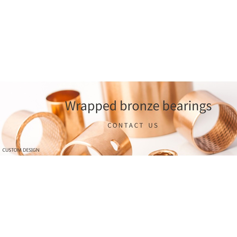 wrapped bronze bearing 