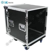 Quality Customized 10U 12U 14U 16U Flight Case with 9mmplywood and Honycomb Surface for sale
