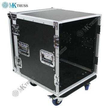 Quality Customized 10U 12U 14U 16U Flight Case with 9mmplywood and Honycomb Surface for sale