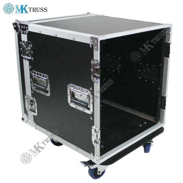 Quality Customized 10U 12U 14U 16U Flight Case with 9mmplywood and Honycomb Surface for sale