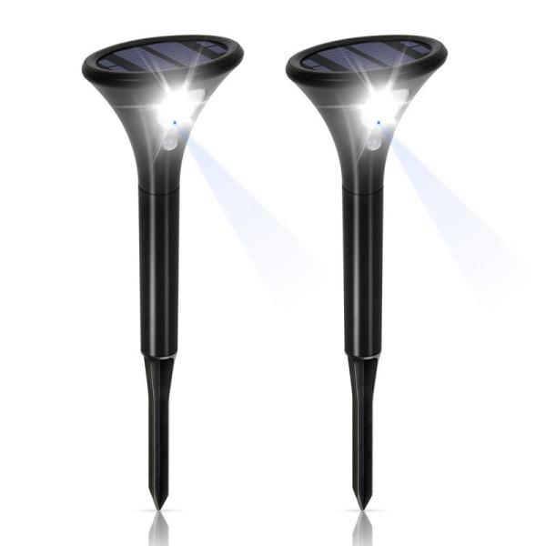 Quality Powerful 400 Lumen 0.5W LED Solar Landscape Spotlights Adjustable Height for sale