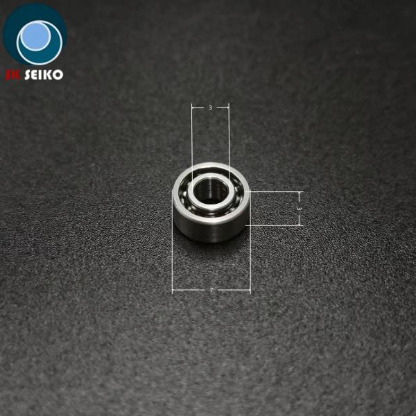 Quality SMR73 3*7*3 Dental Handpiece Bearing Stainless Steel Silver Dental Ceramic Bearing for sale