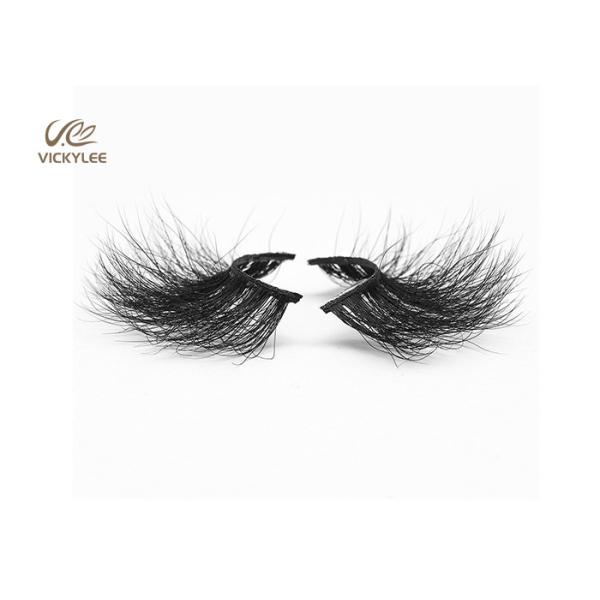 Quality Handcrafted Cotton Stalk 25MM 5D Eyelash Extensions for sale
