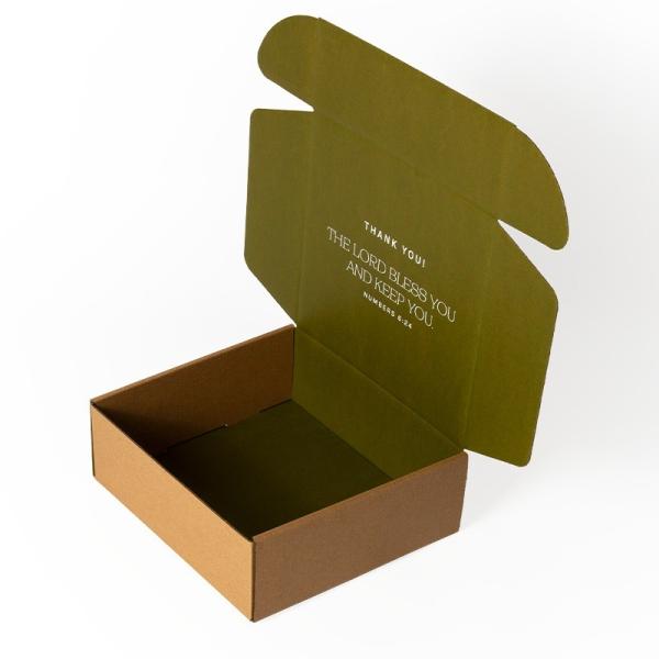 Quality Underwear Packaging Boxes Kraft Cardboard Silk Screen White Ink Design Custom for sale